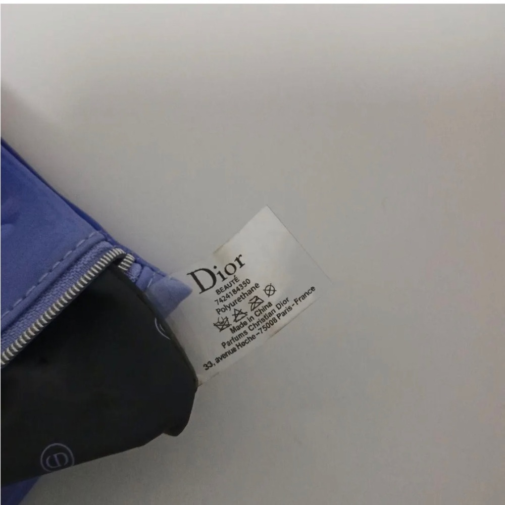 Christian Dior Bag Novelty Gradient Blue Pouch - Gem